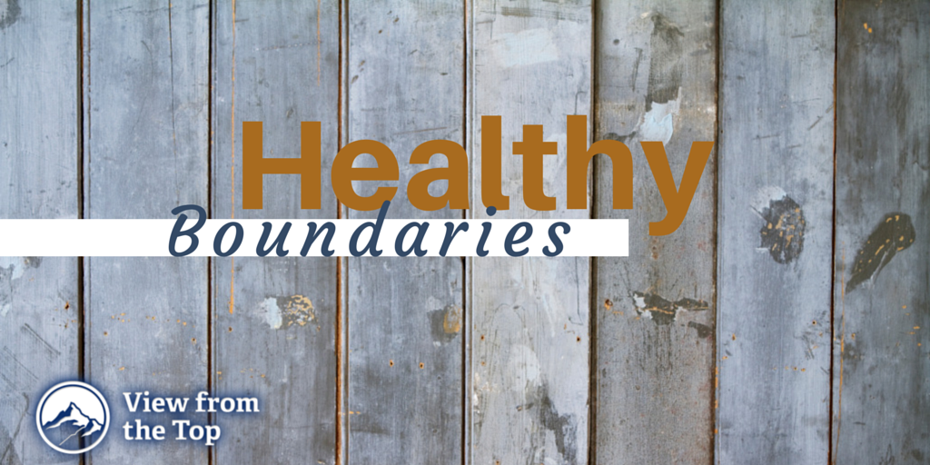 Healthy Boundaries